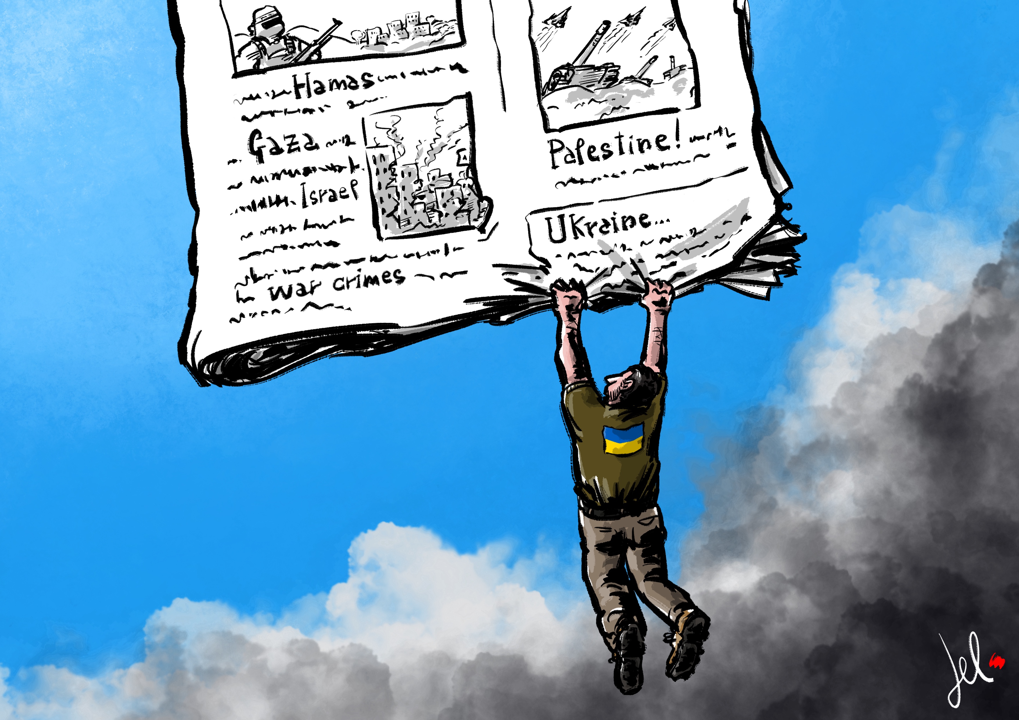 Goodbye, media coverage – delrossocartoons